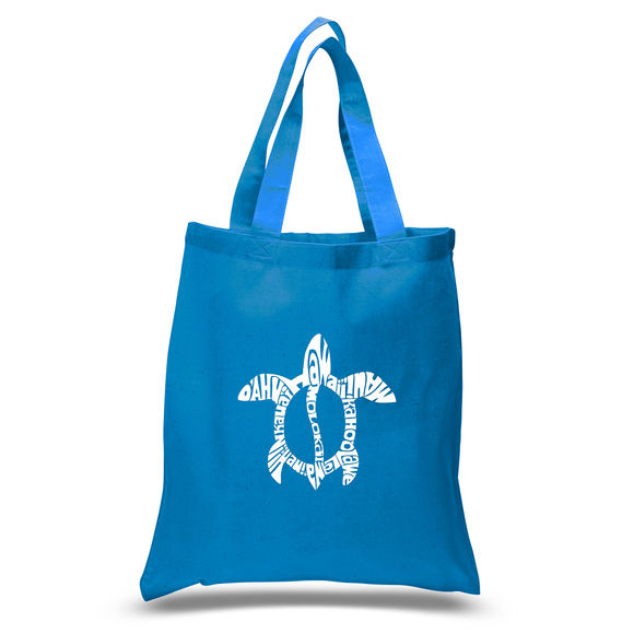 LA Pop Art | Bags | Small Word Art Tote Bag Honu Turtle Hawaiian ...